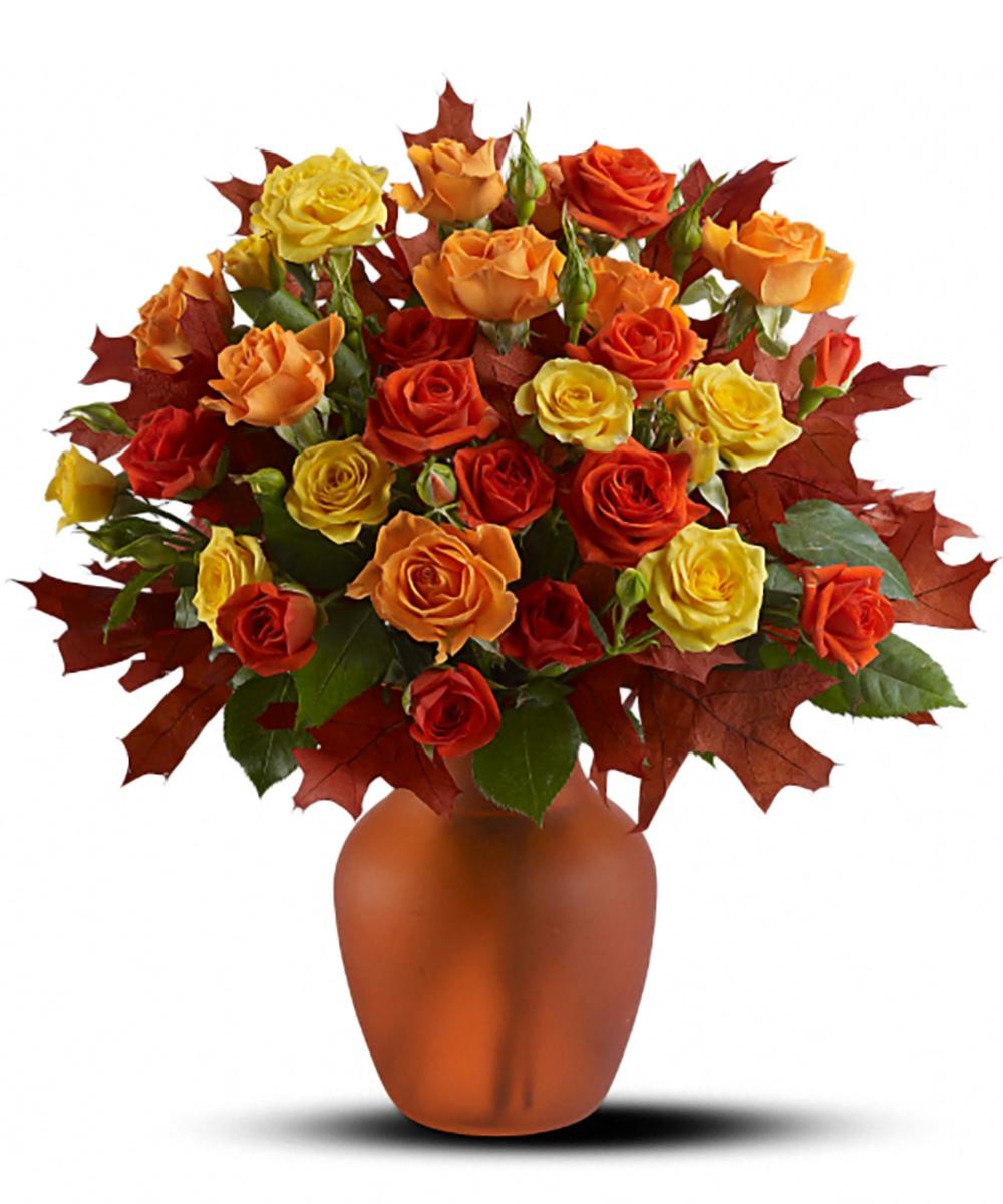 Amber Roses - Durocher Florist - Autumn Designs